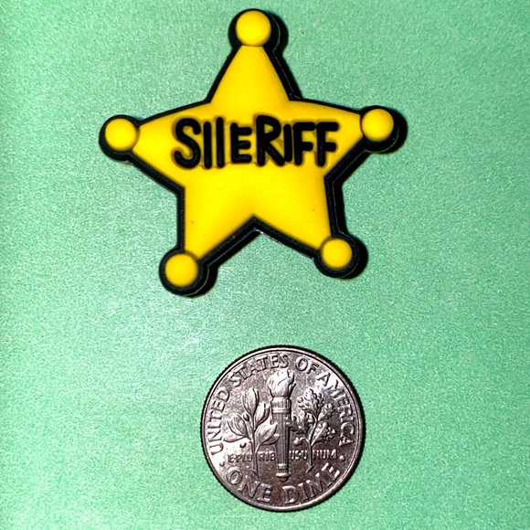 Accessories | 1 For 15 Toy Story Sheriff Star Croc Shoe Charms | Poshmark